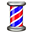 Barber Pole Emoji (U+1F488)