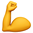 Flexed Biceps Emoji (U+1F4AA)