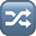 Shuffle Tracks Button Emoji (U+1F500)
