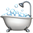 Bathtub Emoji (U+1F6C1)