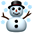 Snowman Emoji (U+2603, U+FE0F)