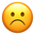 Frowning Face Emoji (U+2639, U+FE0F)