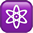 Atom Symbol Emoji (U+269B, U+FE0F)