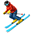 Skier Emoji (U+26F7)