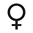 Female Sign Emoji (U+2640)