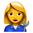 Woman Mechanic Emoji (U+1F469, U+200D, U+1F527)