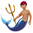 Merman: Medium-Light Skin Tone Emoji (U+1F9DC, U+1F3FC, U+200D, U+2642 ...