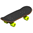 Skateboard Emoji (U+1F6F9)