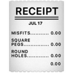 receipt Emoji (U+1F9FE)