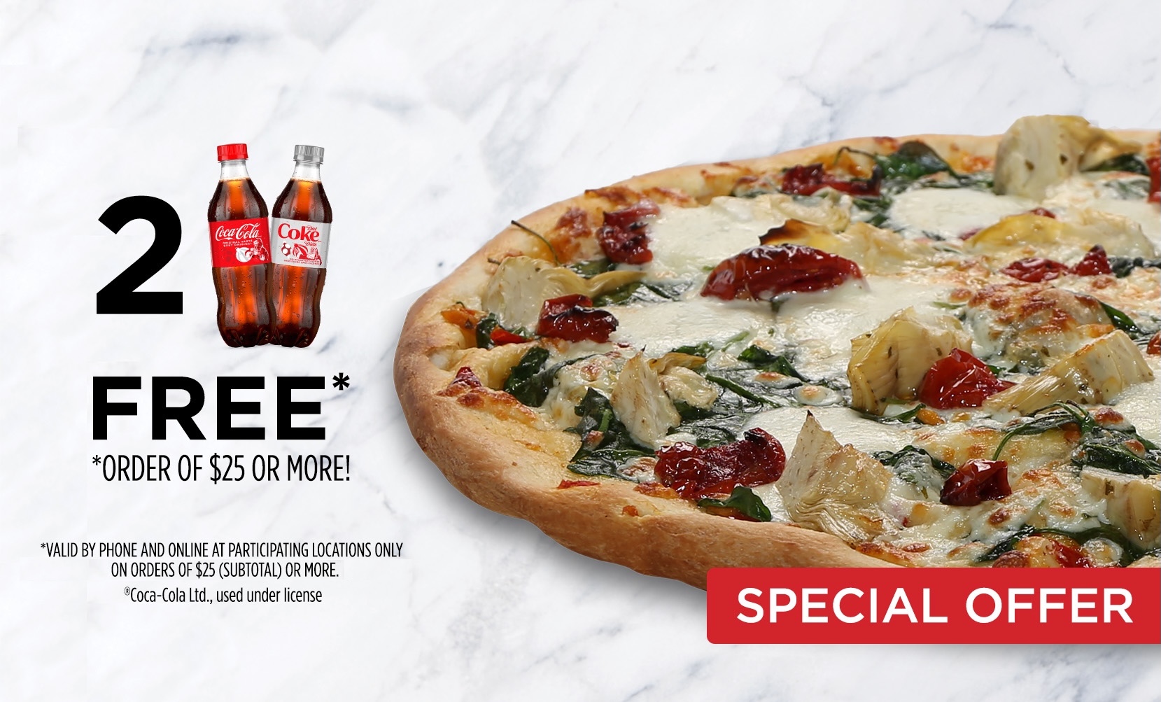 Pizzaville - #3636 from your cell or Order Online - Contactless Delivery