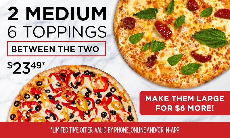 Pizzaville - #3636 from your cell or Order Online - Contactless Delivery