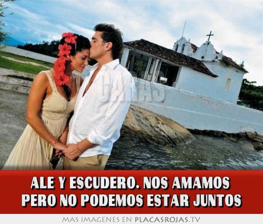 Ale y escudero. nos amamos pero no podemos estar juntos - Placas Rojas TV
