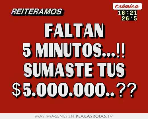 Listado de Placas - Placas Rojas TV