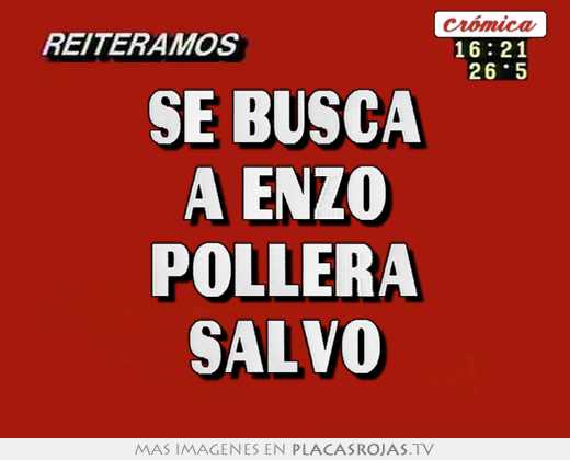 Listado de Placas - Placas Rojas TV