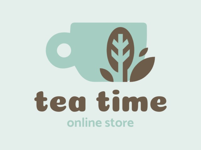 Placeit - Logo Generator for a Tea-Related Online Store