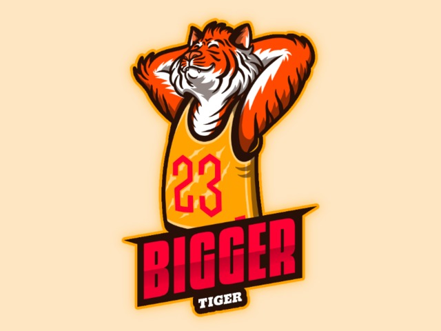 Placeit - Furry-Themed Logo Template with a Tiger Mascot for Basketball ...