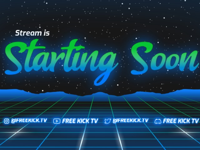 Placeit - Vaporwave-Themed Twitch Starting Soon Screen Maker for a Just ...