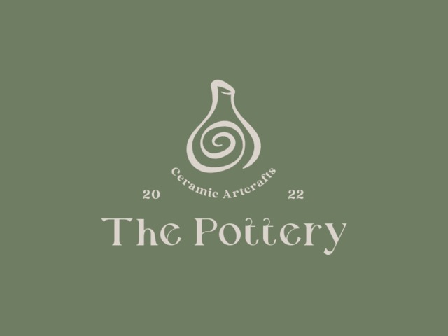 Placeit - Logo Template for a Pottery Shop