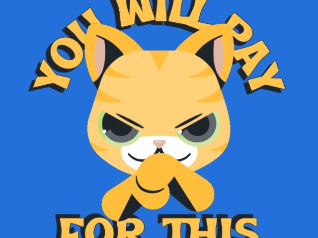 Placeit - T-Shirt Design Generator Featuring an Illustrated Evil Cat ...