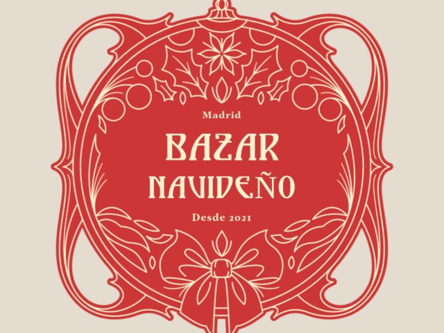 Placeit - Online Logo Creator for a Christmas Bazaar with an Ornamental ...