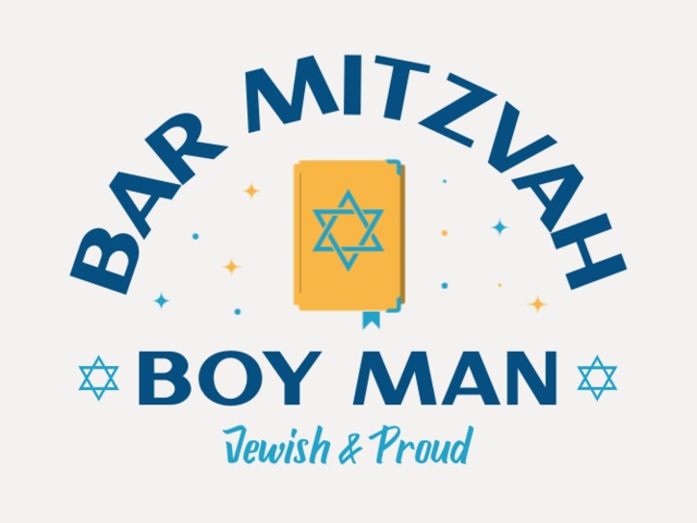 Placeit - Jewish-Themed T-Shirt Design Creator for a Bar-Mitzvah ...