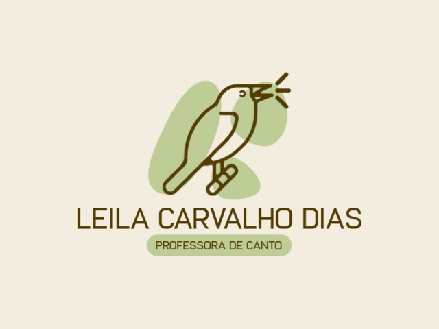 Placeit - Logo Generator for a Singing Professor Featuring a Bird Graphic