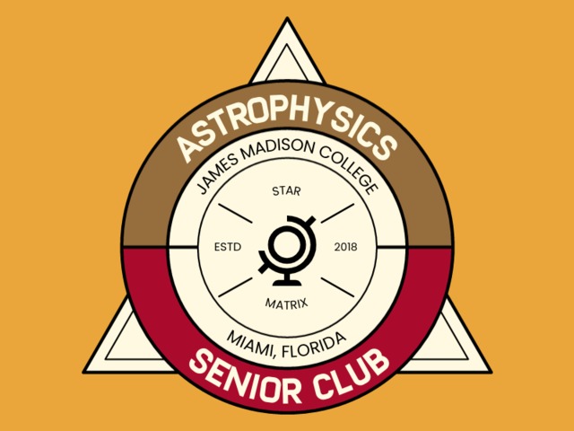 Placeit - College Astrophysics Club Logo Template with a Circular Emblem