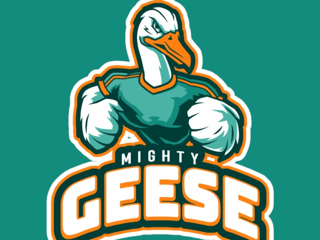 Placeit - Gaming Logo Maker Featuring a Fierce Goose Graphic