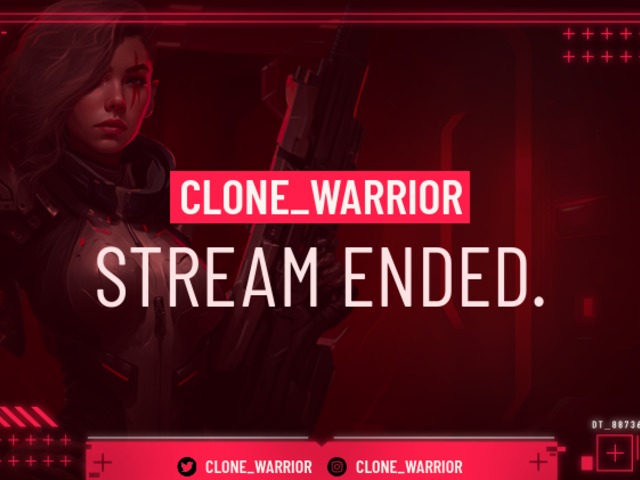 Placeit - Twitch Stream-Ended Screen Maker Featuring a Theme Inspired ...