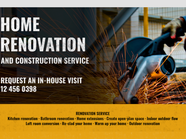 Placeit - Flyer Template to Design a Horizontal Contractor Flyer