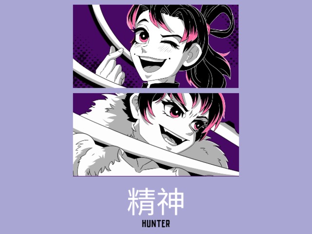Placeit - T-Shirt Design Maker Inspired by Demon Slayer Featuring Anime ...