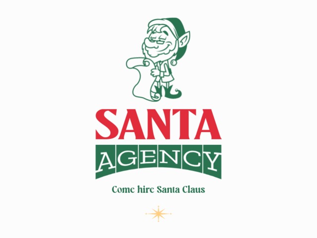 Placeit - Logo Maker for a Santa Claus Rental Agency
