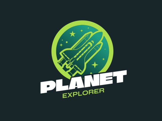 Placeit - Online Logo Maker Featuring an Illustrated Rocket Ship