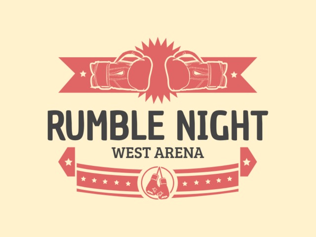 Placeit - Box Logo Maker for a Boxing Arena