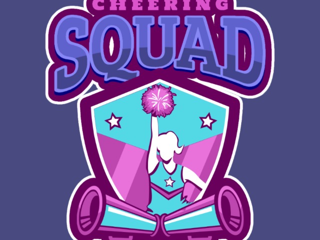 Placeit - Cheer Logo Design Template for a Cheer Squad