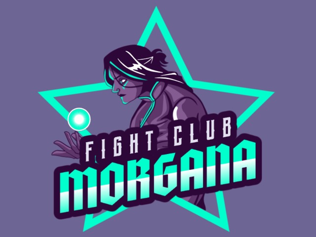 Placeit - Fighting Game Logo Maker with a Sorceress Character