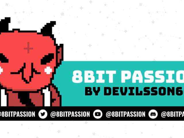 Placeit - Retro Twitch Banner Maker Featuring 8-Bit Characters