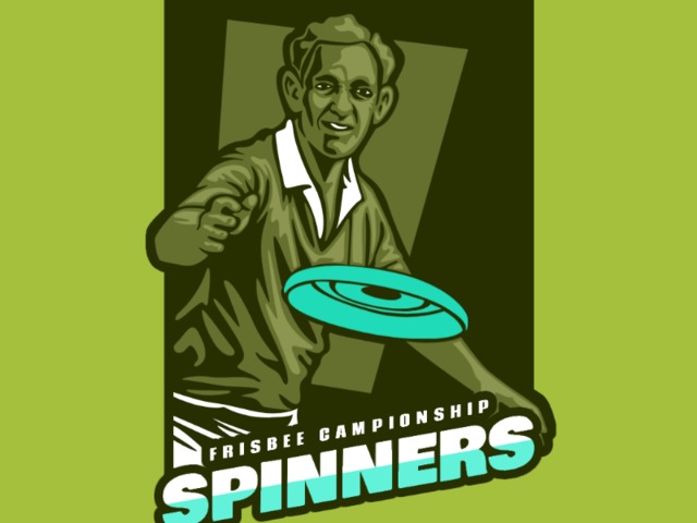 Placeit - Sports Logo Maker for a Frisbee Championship