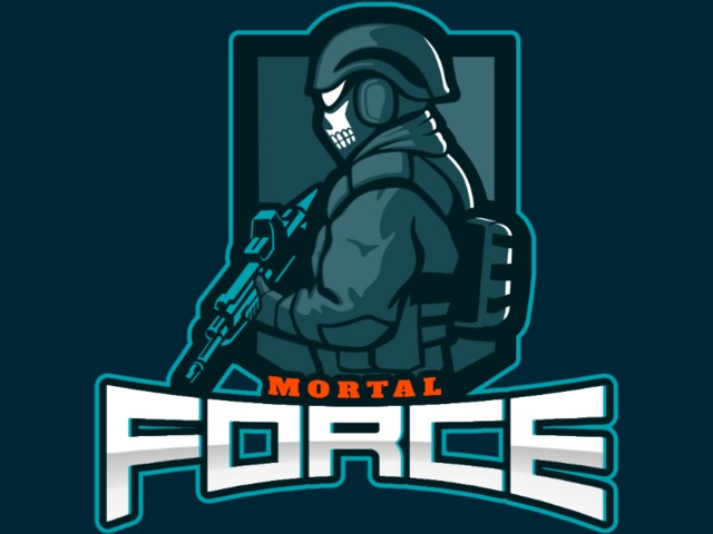 Placeit - Counter-Strike-Inspired Gaming Logo Maker for a Shooting Team