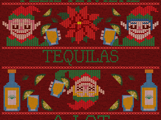 Placeit - Ugly Christmas Sweater Design Template Featuring Funny ...