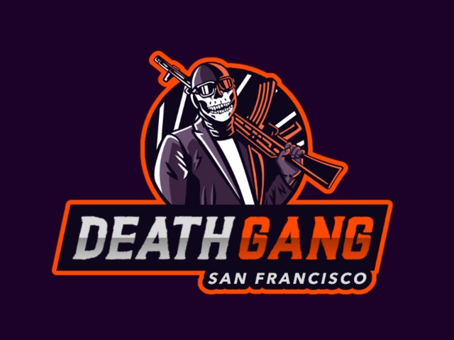 Placeit - Logo Maker Featuring a Masked Gang Member