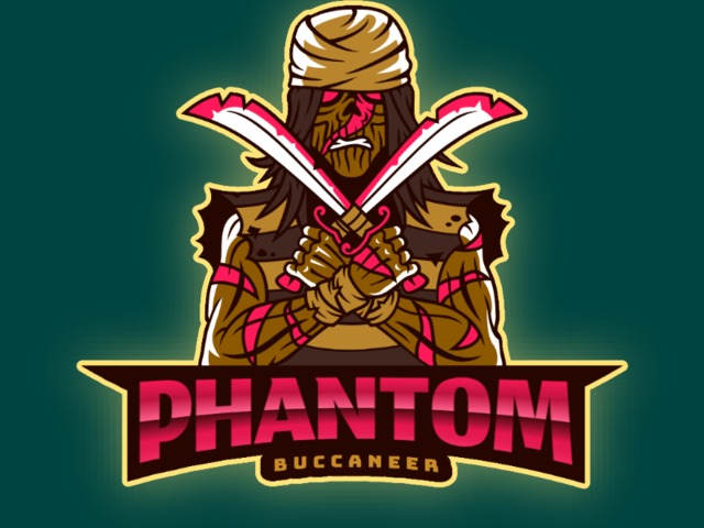 Placeit - Gaming Logo Maker Featuring a Phantom Buccaneer