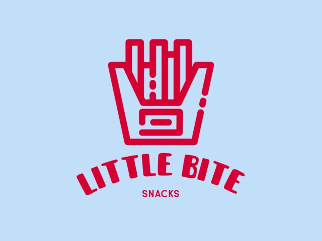 Placeit - Snack Restaurant Logo Maker with a French Fries Icon