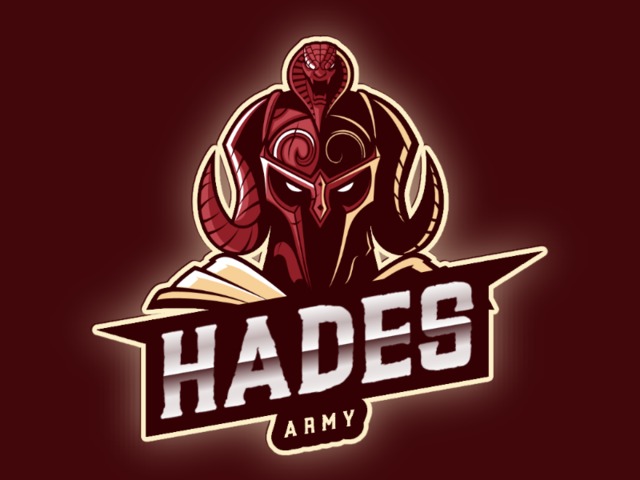 Placeit - Mythology-Themed Logo Maker Featuring an Illustration of Hades