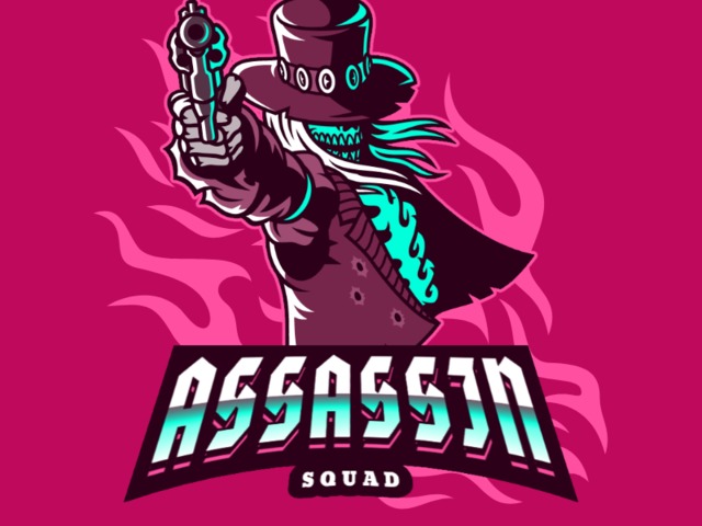 Placeit - Gaming Logo Maker with an Assassin Skeleton