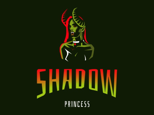 Placeit - Gaming Logo Maker Featuring a Female Demon Character