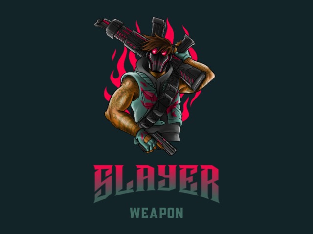 Placeit - Intense Gaming Logo Creator Featuring a Heavy Armored ...