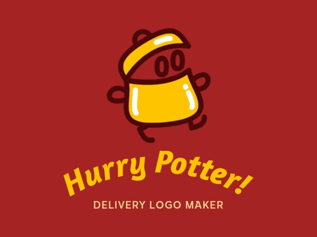 Placeit - Silly Logo Maker for a Food Delivery Service