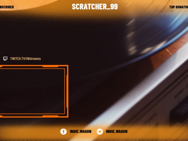 Placeit - Twitch Overlay Generator Featuring Gradient Frames