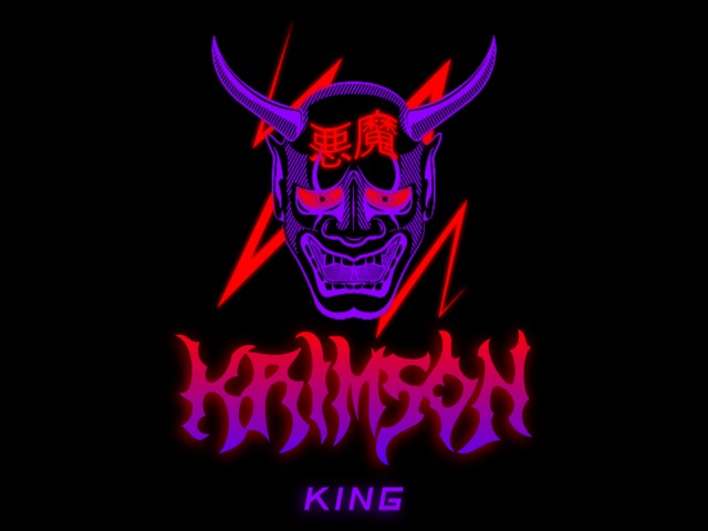 Placeit - Logo Maker Featuring Trap Metal Neon Graphics